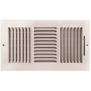 Truaire C103M 12X04 3-Way Sidewall Ceiling Register, 12" x 4" - Walmart.com