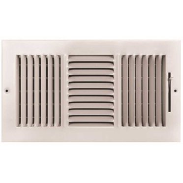 Truaire C103M 12X04 3-Way Sidewall Ceiling Register, 12" x 4" - Walmart.com