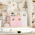 Homfa Multifunctional Kid Bookcases, Toy Chest Storage Bookcase for ...