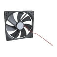 180x180x25mm Server Exhaust Fan 12V 80CFM Airflow For Gaming PC ...