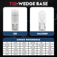 VEHICODE 194 168 2825 W5W LED Bulb White 158 161 192 2827 Mini 12V T10 ...