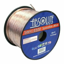 250Ft Clear Transparent 14 Gauge 14AWG Speaker Wire Cable for Car Home ...