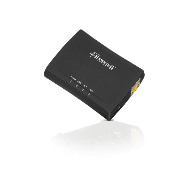 HAWKING HMPS1U 1PORT USB 2.0 PRINT SVR COMPATIBLE W/MULTIFUNCTION ...