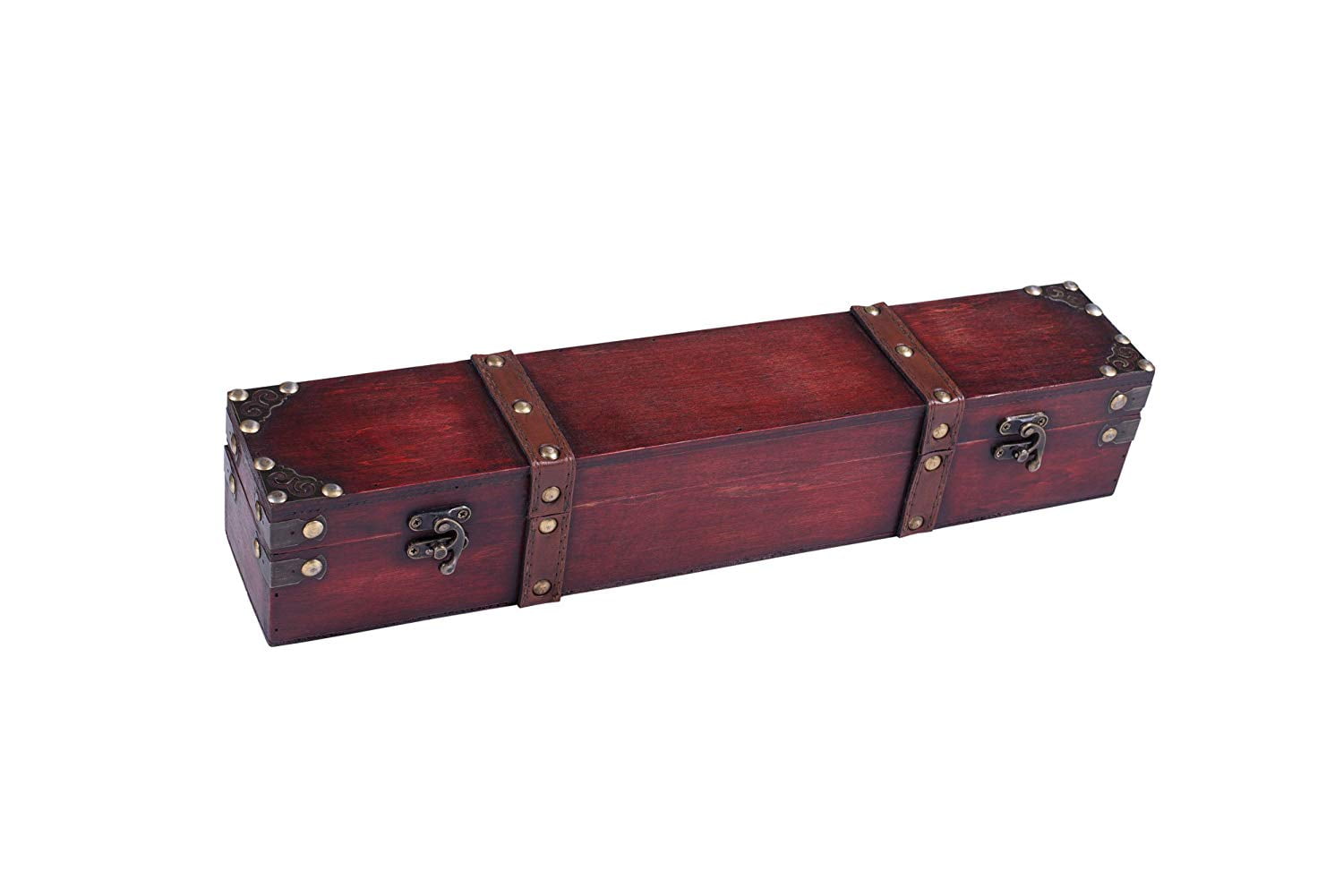 Cottage Garden Handcrafted Wood Magic Wand Box, 18 inch, Mahogany ...