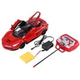 Full Function Turbo Fleet 1:16 Scale Crimson Racer Remote Control RC ...