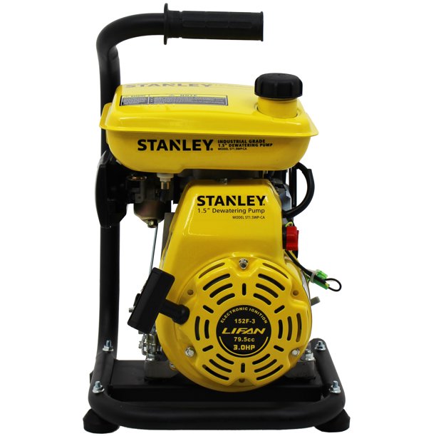 STANLEY 3 HP Non-Submersible 1 1/2 in. Displacement Water Pump - 50 ...