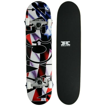 Punisher Skateboards Jester 31.5" x 7.75" ABEC-7 Deep Conave Canadian ...