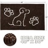 Softlife Chenille Dog Doormats Indoor Entrance,Pet Indoor Door Mats ...