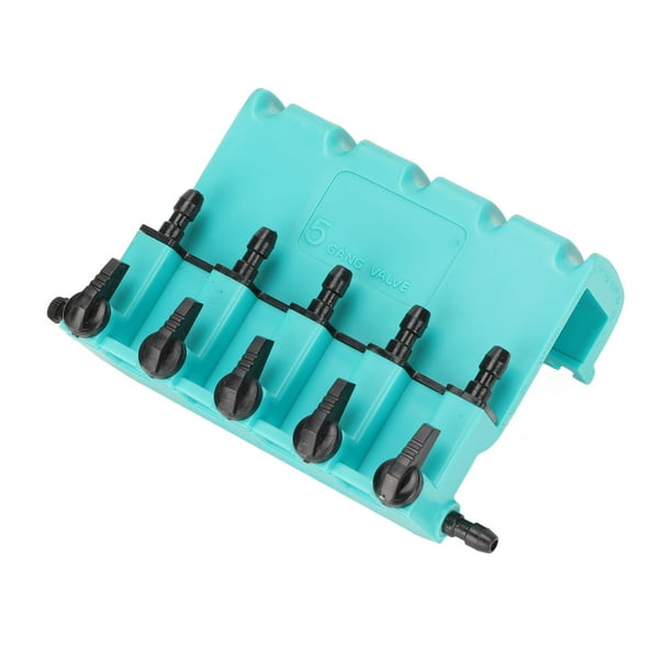 Fish Accessories, Aquarium Air Check Control Swtich Waterproof 5 Way ...