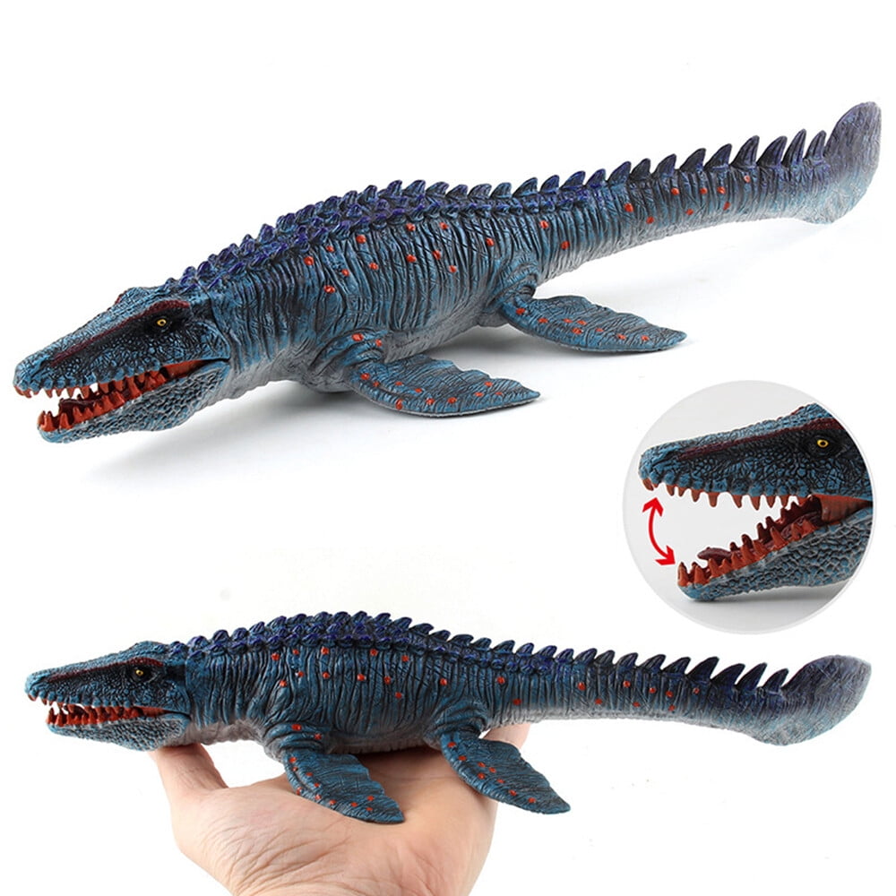Buy EOIVSH Large Dinosaur Toy Indominus Rex & Mosasaurus, Plastic ...