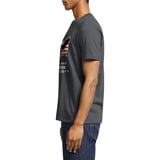 250th Anniversary USA Patriotic Carbon Gray Graphic T Shirts for Men ...