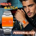 Avaner Creative Men's No Pointer Watches: Fashion Cool Handless Design ...