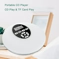 Cd Players Recorders Round Style Portable Cd Player Headphone Hifi ...