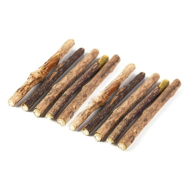 15pcs Natural Silvervine Sticks for Cats, Catnip Sticks Chew Sticks ...