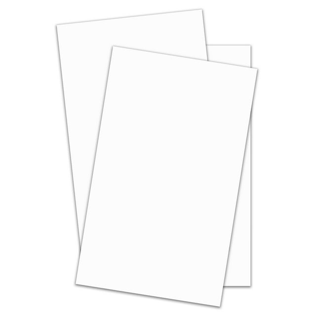 White Matte Smooth Core CardStock | Large Paper | 130lb Cover, Legal ...