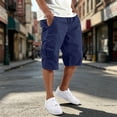 Aihuaihua Cargo Shorts for Men Big and Tall Hiking Shorts Knee Length ...