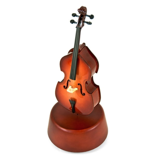 Prestigious 18 Note Miniature Classical Cello With Rotating Musical ...