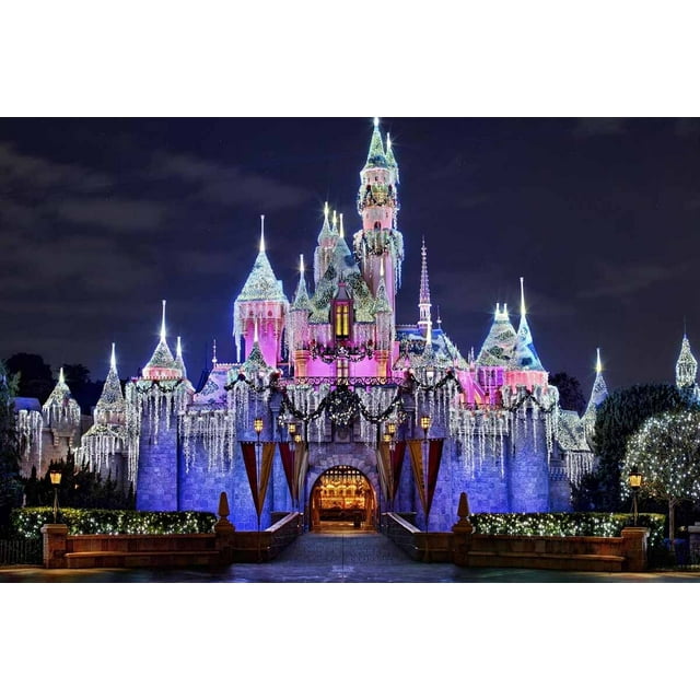 Disney Ice Castle - CANVAS OR PRINT WALL ART+ - Walmart.com