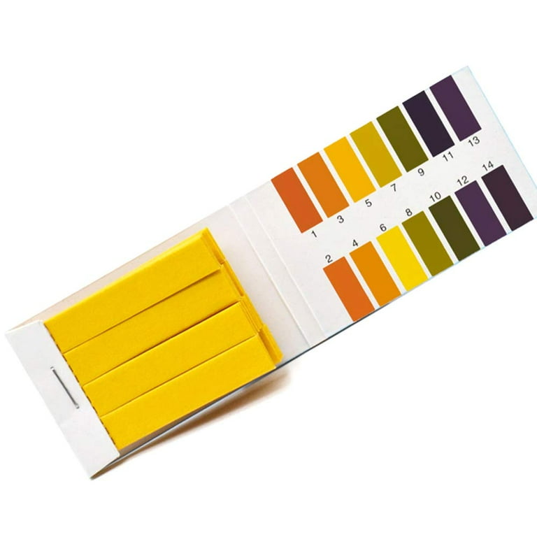 Ph Test Paper Color Chart