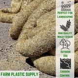 Farm Plastic Supply - Straw Wattle 12" x 20' Pallet - 10 Rolls - Straw ...