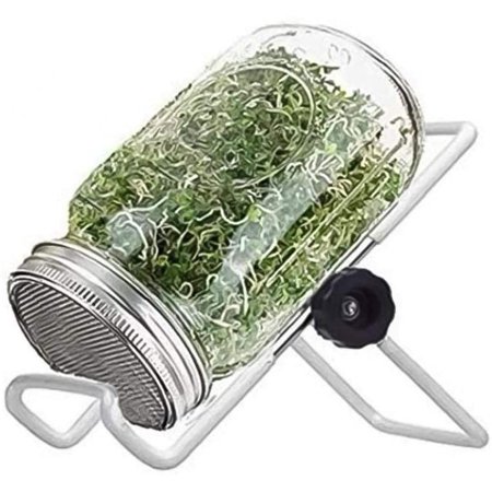 Mason Jars Sprouting Jar Kit Germination Seed Sprouter Set with Lid ...