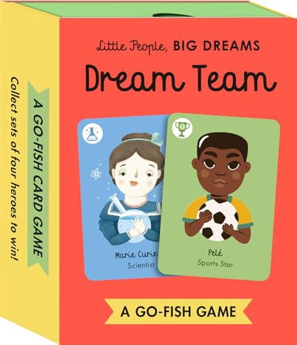 Pre-Owned Little People, BIG DREAMS Card Game: Dream Team: A Go-Fish ...
