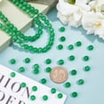 ARRICRAF Cat Eye Beads Round Green 7.5-8mm Hole: 1mm 14-14.5 inch ...