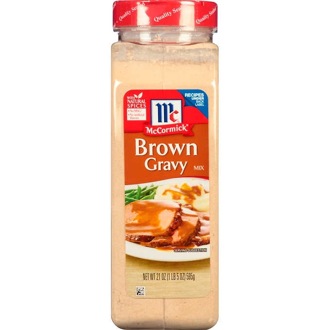 McCormick Brown Gravy Mix, 21 oz (Pack Of 2 ) - Walmart.com
