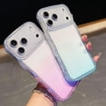 Bling Glitter Diamond Wave Edge Gradient Phone Case for iPhone (Yellow ...