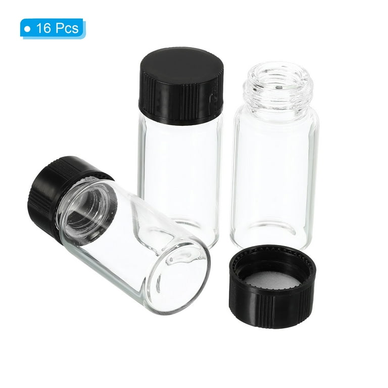 Glass Vials With Screw Caps