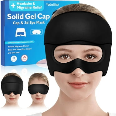VQJTCVLY Migraine Headache Relief Cap, Cold Therapy Hat skin ...