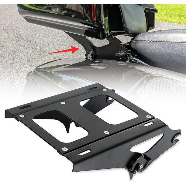 Kojem etachable 2 Two Up Tour Pak Pack Mounting Luggage Rack for Harley ...