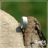 Rinfit Silicone Wedding Ring for Men - Soft Rubber Wedding Band ...