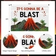 Volcano Party Decoration Hot Lava Party, It's Gonna Be A Blast Backdrop ...