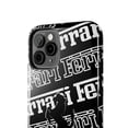 Formula racing red team black and white Tough Phone Case - iPhone 11 ...