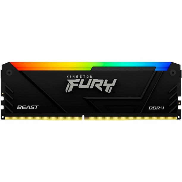 Memoria RAM DDR4 16GB 3600MHz KINGSTON FURY BEAST RGB 1x16GB Negro ...