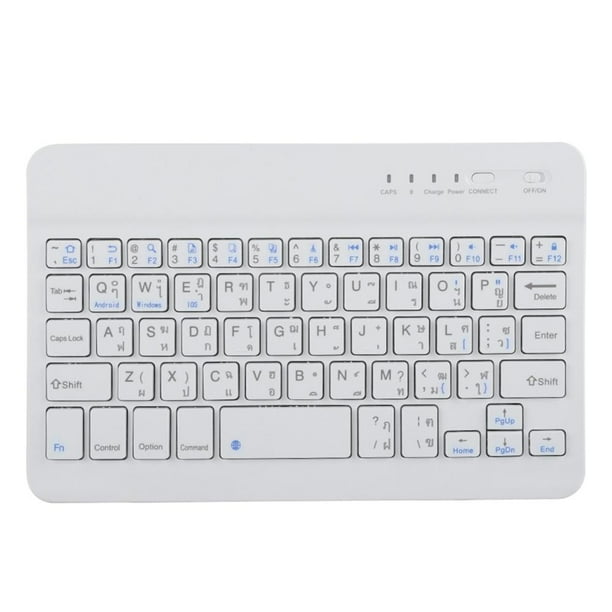 Domqga Thai Language 7-8in Scissors Feet Wireless Bluetooth Keyboard 40 ...