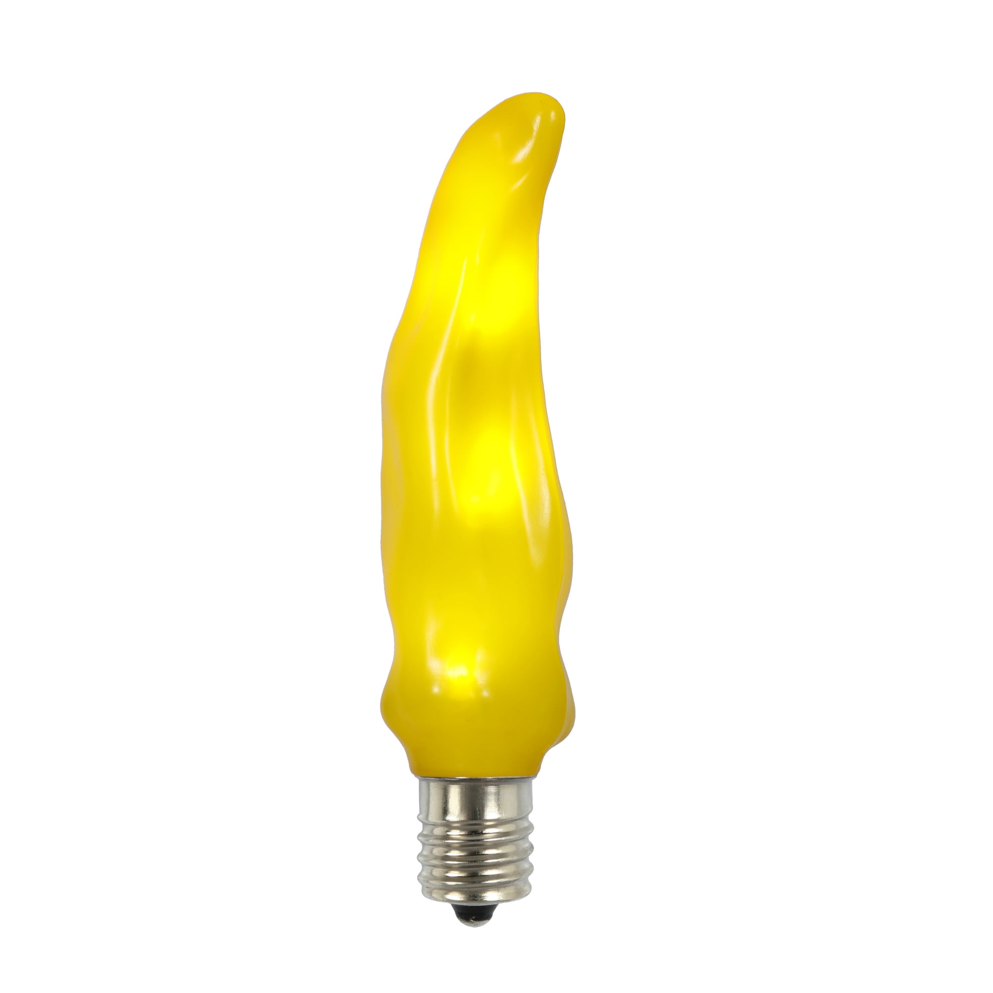 Vickerman C9 LED Yellow Chili Pepper Replacement Bulb E17 .96W ...