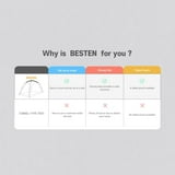 BESTEN Floorless Indoor Privacy Tent on Bed for Warm and Cozy Sleep ...