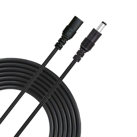 MSYMY DC Power Extension Cable 2.5mm x 5.5mm Male to Female Connector ...
