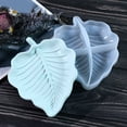 Leaf Shaped Epoxy Resin Casting Mold Versatile Silicone Resin Tray Mold ...