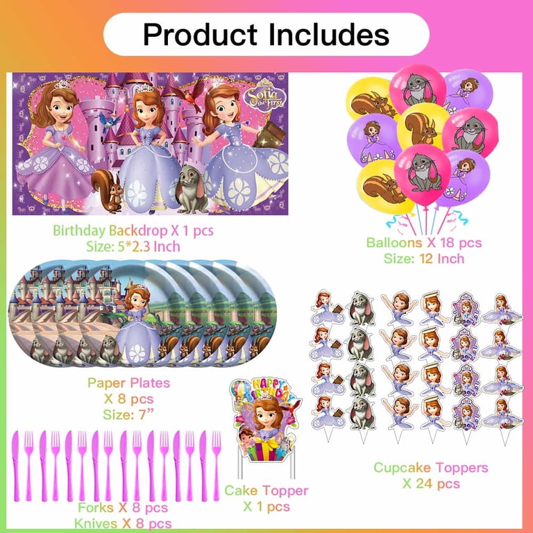 Princess Sofia Decorations Printables