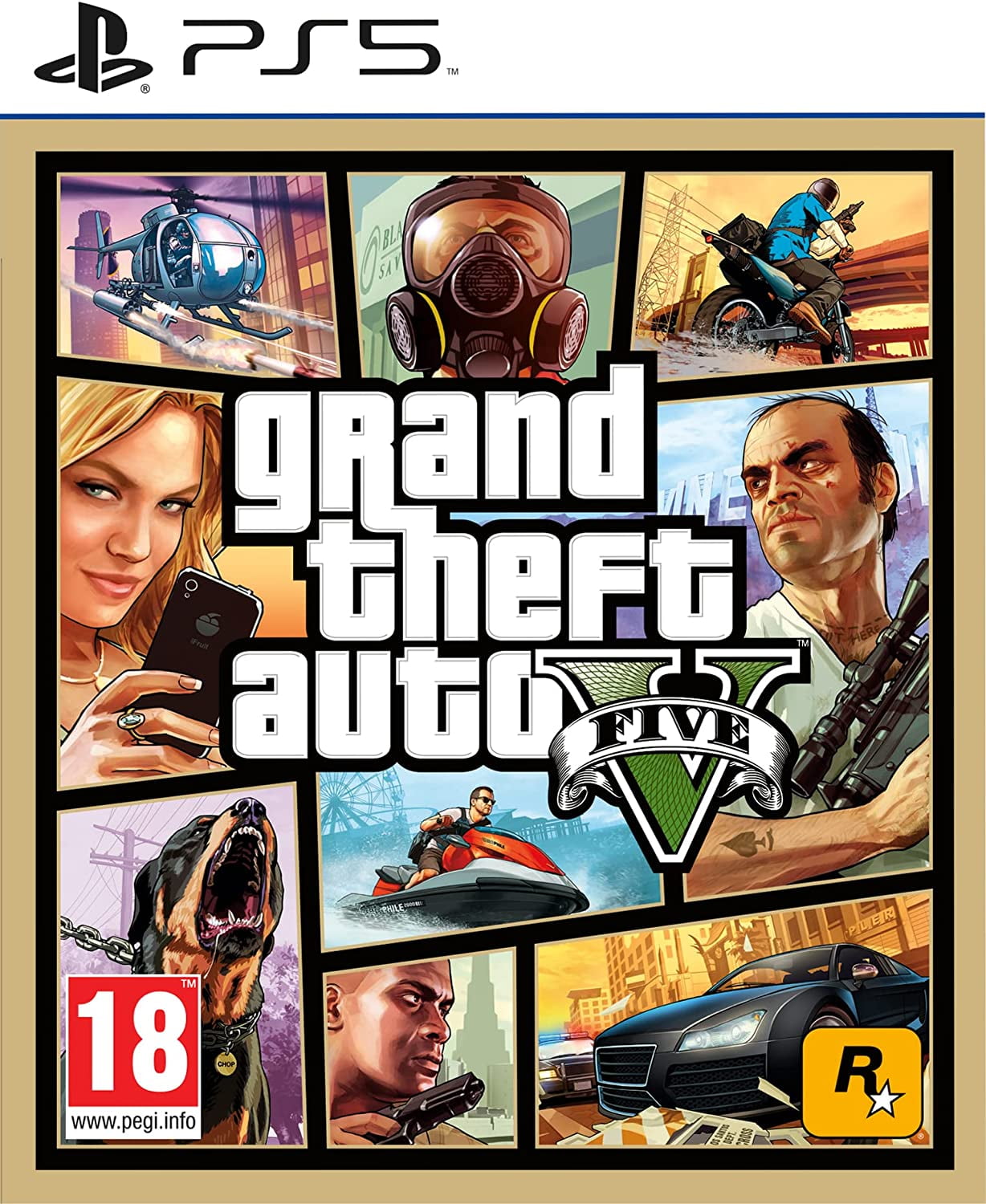 Grand Theft Auto V PS5 Import Region Free Walmart
