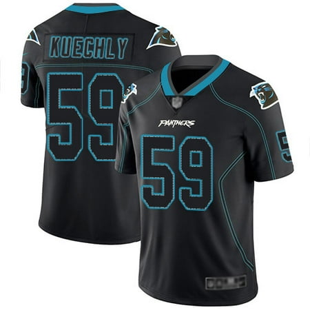 Carolina Panthers Limited Lights Out Black Men Luke Kuechly Jersey ...