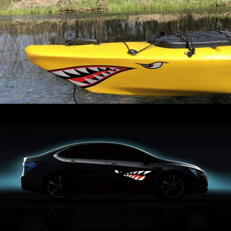 Shark Decal For Kayak