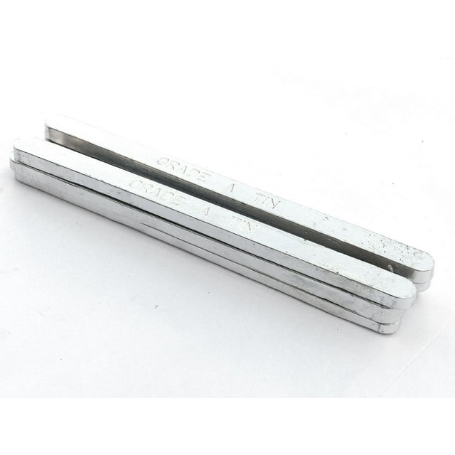 Tin Bars (1 pound | 99.9+% Pure) Raw Tin Metal by MS MetalShipper ...
