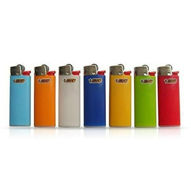 BIC Bulk Large Classic Lighter, 50ct Tray Regular Disposable Lighters ...