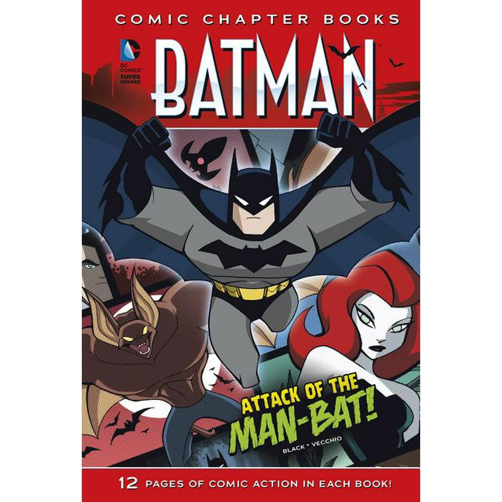 Batman: Comic Chapter Books: Attack of the Man-Bat! (Hardcover ...