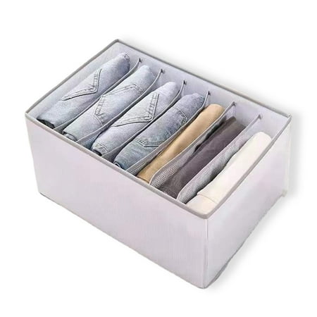 Unatoiry Wardrobe Clothes Divider Basket Collapsible Closet Drawer ...