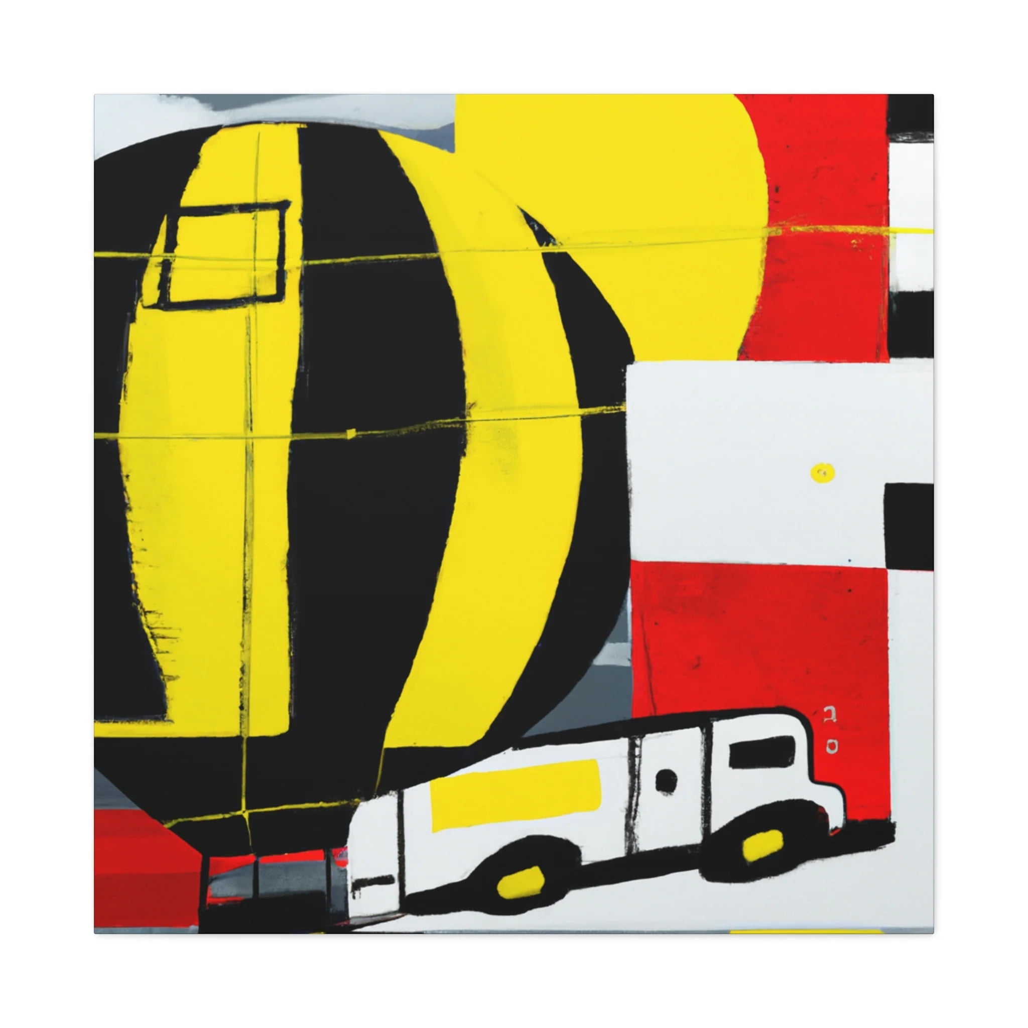 The Majestic Blimp - Canvas - Walmart.com